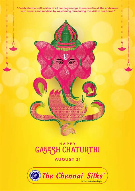 Ganesh Chaturthi Poster Behance