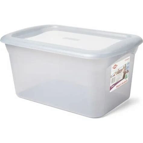 Plain Rectangular Plastic Storage Containers At ₹ 40piece In Ludhiana
