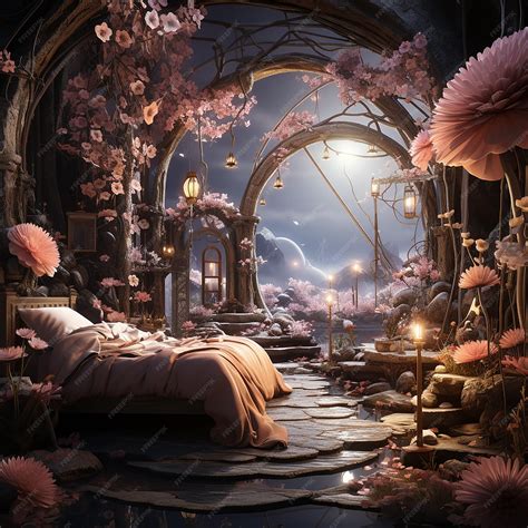 Premium Ai Image Sweet Dreams Beautiful Surrealism Unreal Engine