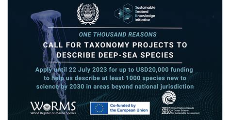 Isa Announces Funding Opportunity For Deep Sea Species Taxonomy Projects Science News