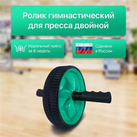 Ролик для пресса двойной гимнастичесикй - купить с доставкой по ...