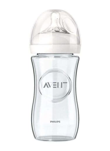 Buy Philips Avent Natural Glass Feeding Bottle 240ml Online Carrefour Ksa