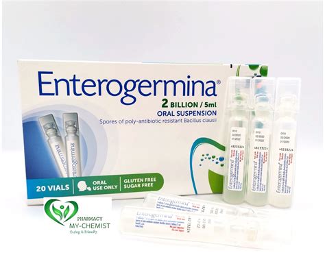 Enterogermina 2billion5ml Probiotics Oral Suspension Exp 0824 Lazada