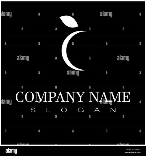 Orange Logo Design Vector Icon Illustration Design Stock Vector Image And Art Alamy