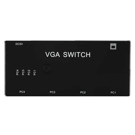 Vga Switch Input In Output Kvm Switch Plug And Play Support Vga Xvga Svga Uxga And Multisync