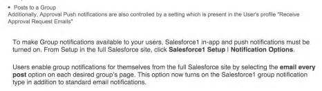 salesforce1 mobile push notifications for chatter group posts