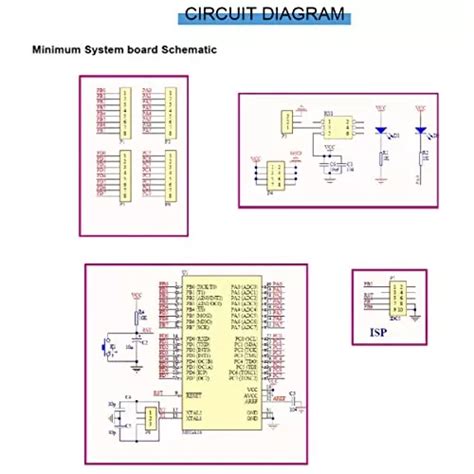 Placa Sistema Mínimo Avr Atmega16 Desarrollo Atmega32 En Venta En
