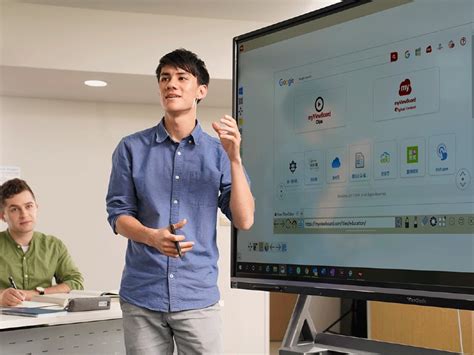 Tableau Numérique Tactile Outil Dapprentissage Interactif
