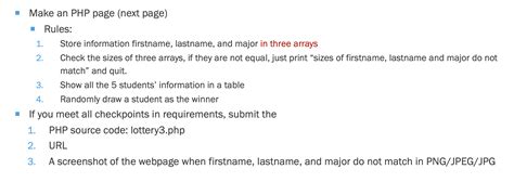 Solved Make An PHP Page Next Page Rules Store Chegg