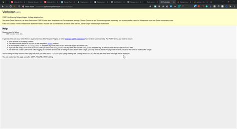 Python Django Login Does Not Work After Deploy