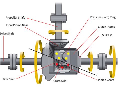 Limited Slip Differential Diagram