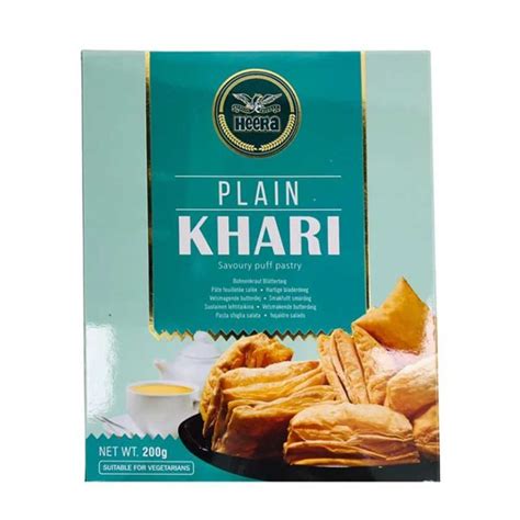 Heera Plain Khari Puff Pastry 200g Cosmo Cash And Carry