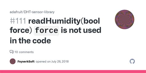 ReadHumidity Bool Force Force Is Not Used In The Code Issue 111