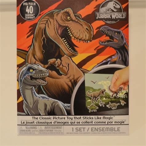 Colorforms Toys Colorforms Jurassic World Sticky Stories Poshmark
