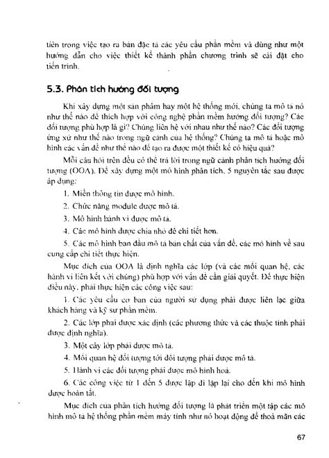 Giáo trình môn Nhập môn công nghệ phần mềm Đại học Bách Khoa Hà Nội PDF
