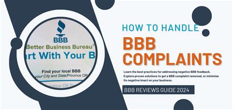Handling Bbb Complaints Strategies To Remove Or Resolve Defamation