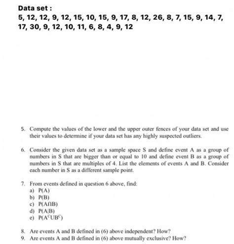 solved data set 5 12 12 9 12 15 10 15 9 17 8 12