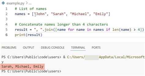 How To Concatenate A List Of Strings Into A Single String In Python