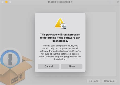macos verify code signature of a package installer ask different