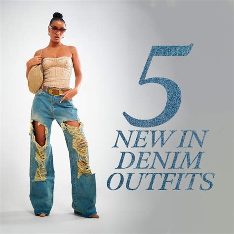 5 New In Denim Outfits The 411 Plt