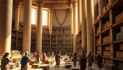 The Night The Library Of Alexandria Fell To Flames A Turning Point In