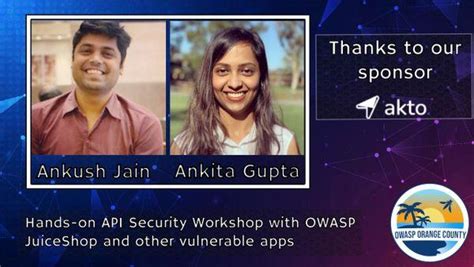 Owasp Orange County On Linkedin Hands On Api Security Workshop With