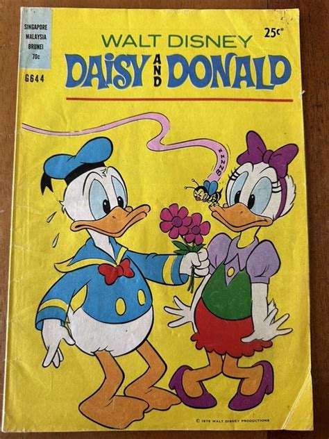 Walt Disney Daisy And Donald Duck Comic G644 1976 1500 Picclick Au