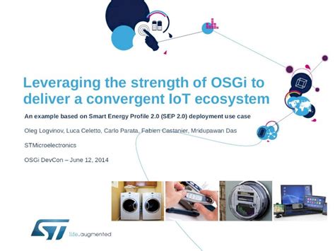 pptx leveraging the strength of osgi to deliver a convergent iot
