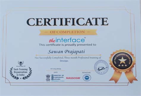 Sawan Prajapati On Linkedin Hi All Im Happy To Share That I Have Completed My Devops Classroom