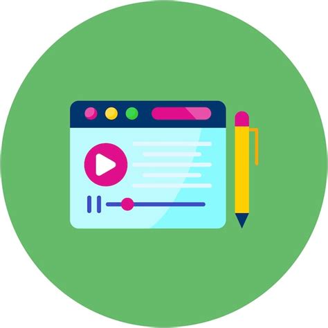 Premium Vector Post Script Flat Illustration