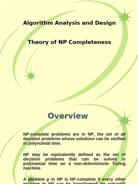theory of np completeness pdf time complexity theory of computation