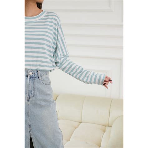 Jual Strip Top Putih Hijau Shopee Indonesia