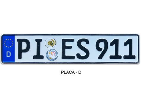 Placa Alemanha Original Germany Deutschland Ay Caramba