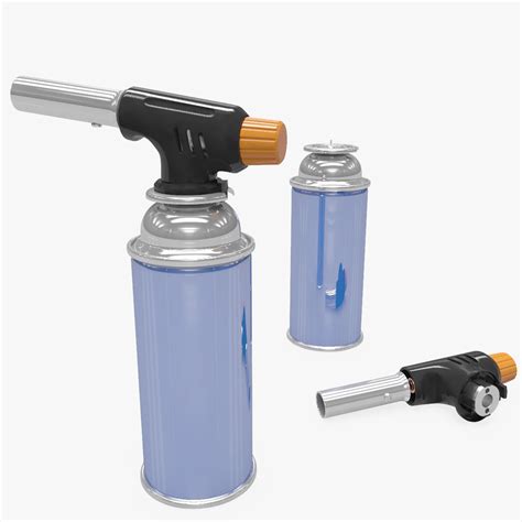 Butane Torch 3d Model 39 Unknown Max Obj Fbx Free3d
