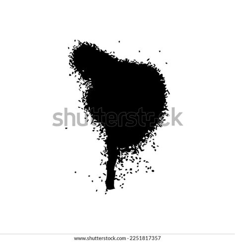Blood Splatter Icon Illustrations Suitable Depicting Stock Vector