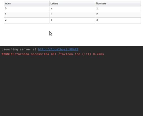 Update Dataframe Widget Value Immediately Upon Selection With Cell