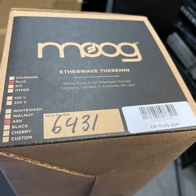 Moog Etherwave Standard Theremin Reverb