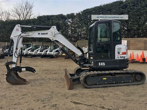 2014 Bobcat E45 Mini Excavator