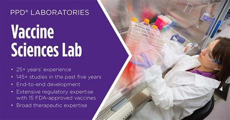 Ppd Laboratory Services On Linkedin Vaccine Sciences Laboratory Services Ppd