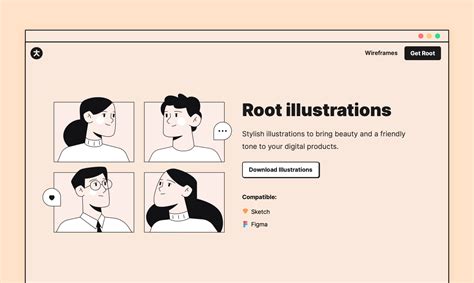 Root Website Wireframe And Design Starter Kits