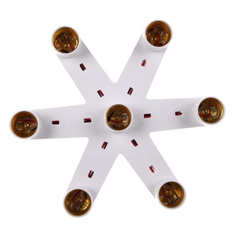 1 To 7 E27 Lamp Holder E27 Socket Base Led Lamp Li Vicedeal
