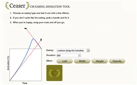 Css教學－「css3動畫」ceaser線上動畫產生器 梅問題．教學網