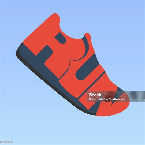 신발을 실행 아이콘입니다 벡터 일러스트 레이 션의 스포츠 신발 실행 0명에 대한 스톡 벡터 아트 및 기타 이미지 0명 가죽 갈색 Istock