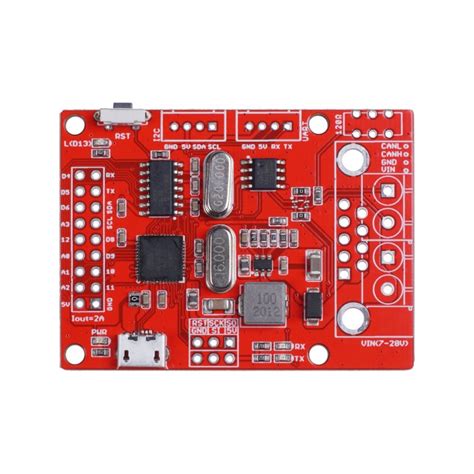 Mcu Atmega 32u4 Canbed Fd Arduino Can Fd Development Kit Can Bus Board