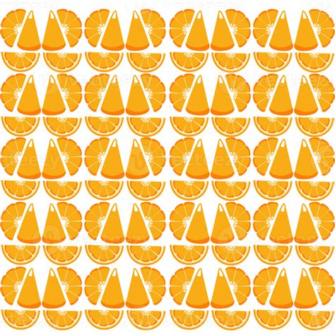 Orange Seamless Pattern 14501114 Png