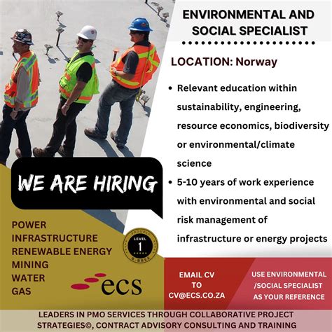 Job Recruiting Cv Ecs Associates Pty Ltd
