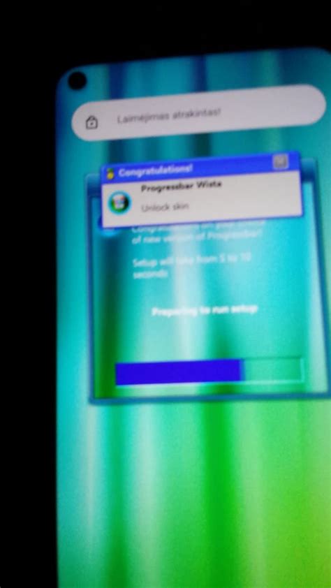 installing progressbar wista on my samsung galaxy s4 install