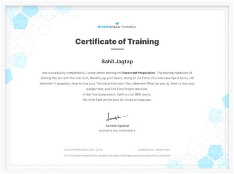 Sahil Jagtap On Linkedin I Am Happy To Share That I Have Successfully