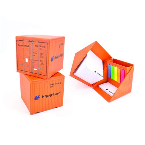 Customized Cube Box With Memo Notepads And Pen Holder