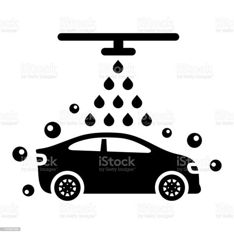 세차 간단한 평면 아이콘 벡터 일러스트 레이 션입니다 세차 아이콘 벡터 교통수단에 대한 스톡 벡터 아트 및 기타 이미지 교통수단 기계공 기체 물리 구조 Istock